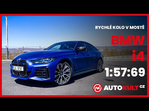 BMW i4 M50 - České Auto roku 2022 jsme protáhli na okruhu!
