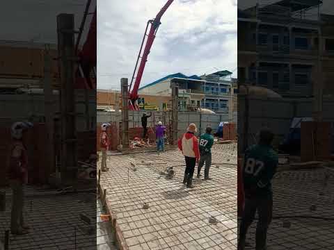 Ep 414 Pouring concrete for ground floor slab | Sp Construction Site.