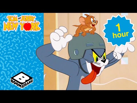 Awesome TOM and JERRY Moments | 1 Hour of Funny Episodes | Tom & Jerry in NY | @BoomerangUK