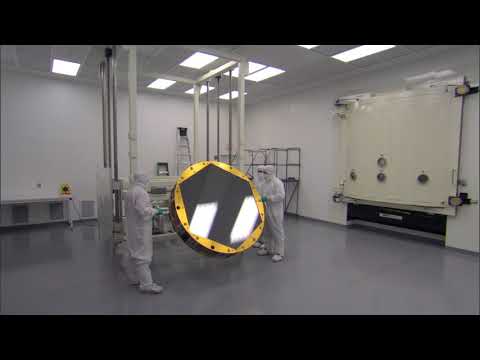 B-roll of the JWT mirrors being coated in Gold – Sic Science
