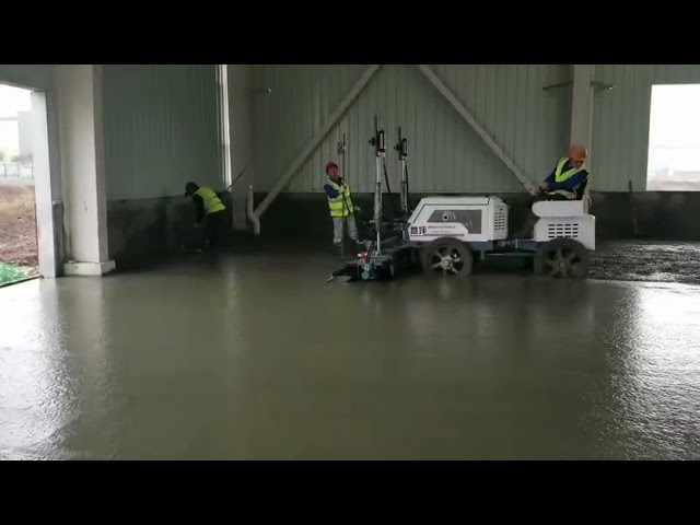 Floor Leveling machine - Concrete Boom laser leveling Machine ...