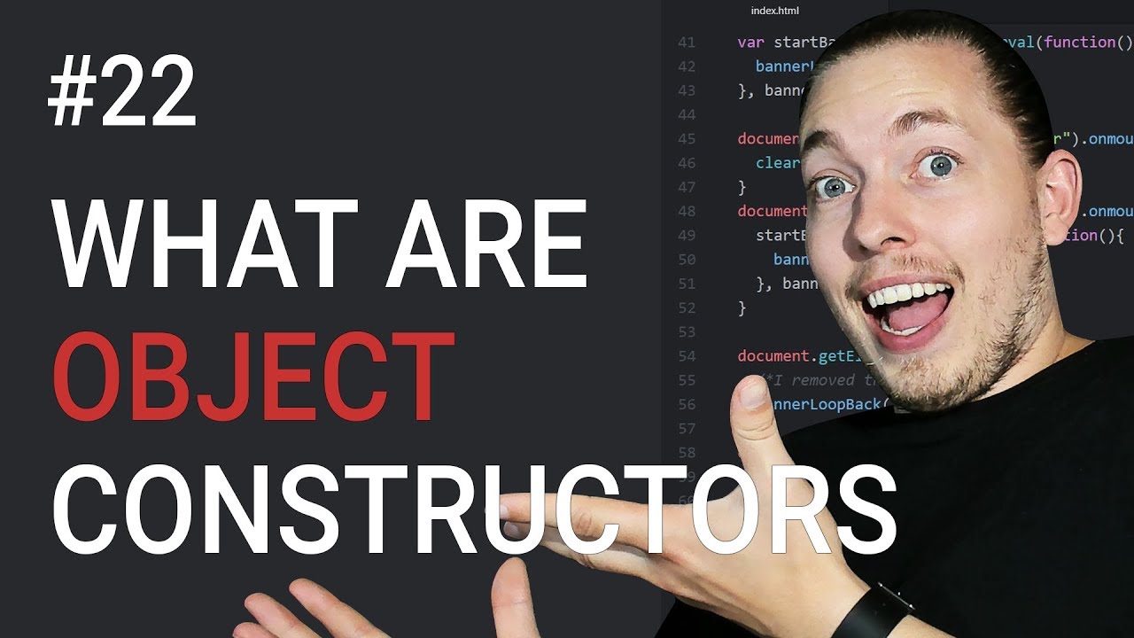 22: How to Create Object Constructors | Object Constructors in JavaScript | JavaScript Tutorial