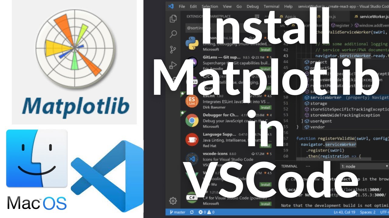 How To Install Matplotlib in Visual Studio Code On Mac