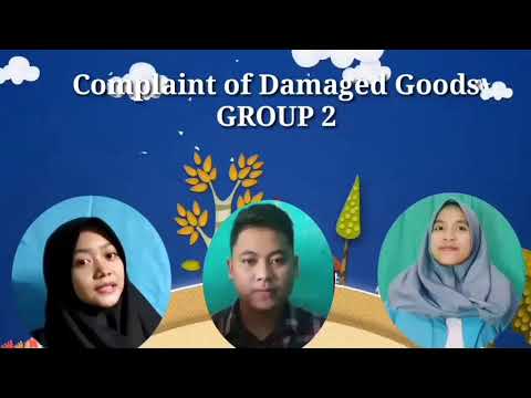 Complaint Of Damaged Goods