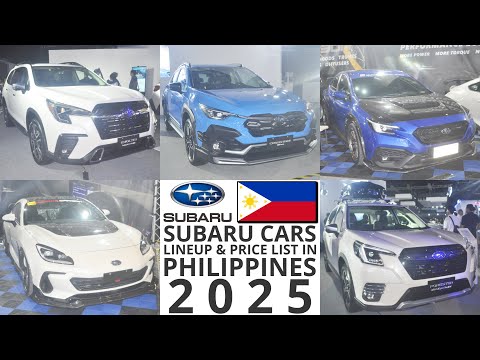 Subaru Cars Lineup & Price List in Philippines 2025 | Crosstrek, BRZ, WRX & More