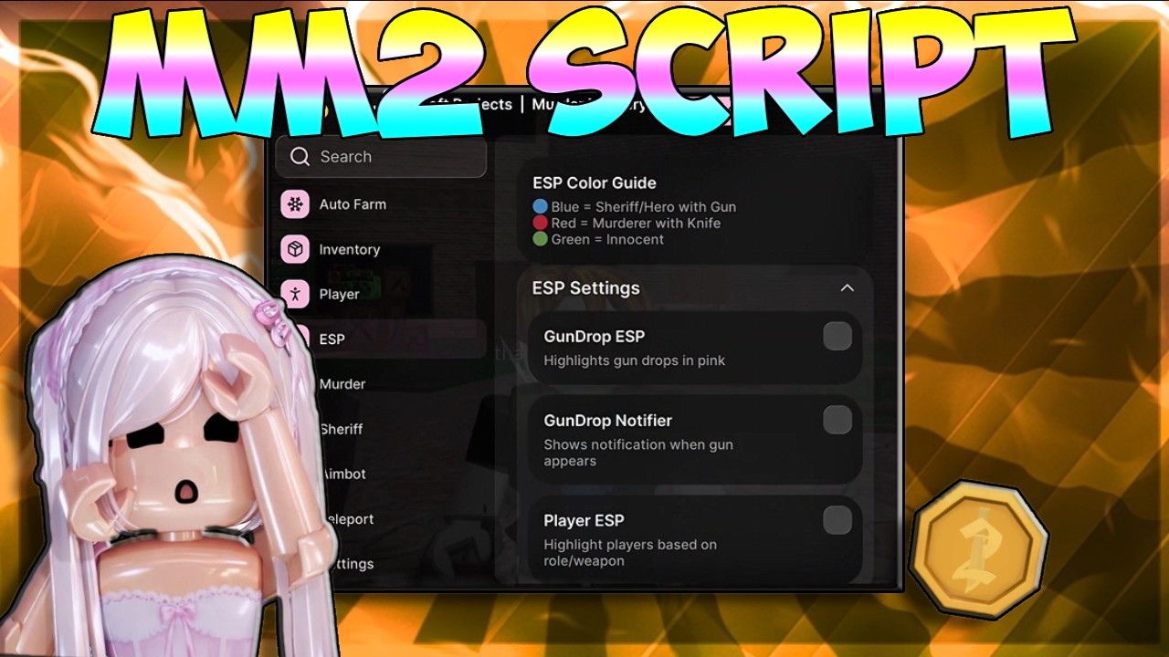 MM2 SCRIPT 💕 - AUTOFARM  - SUMMER UPDATE ☀️