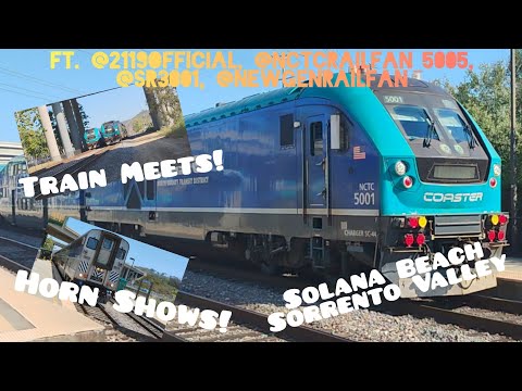 Train Meets, Horn Shows and More! Trains at Solana Beach and Sorrento Valley!