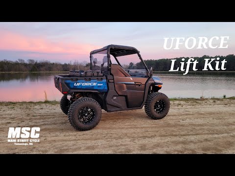 CFMOTO UFORCE 1000 2" Lift Kit & Wheel Spacer Install From MSC