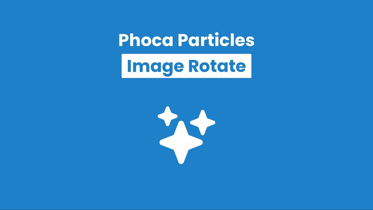 Phoca Particles - Image Rotate