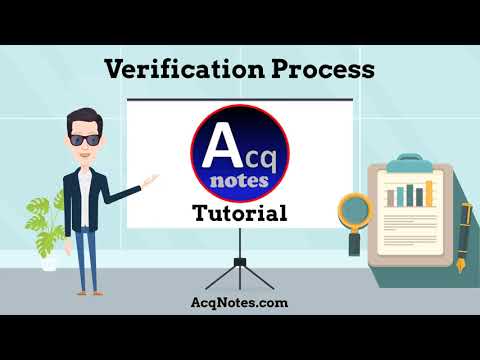 Verification Process Tutorial