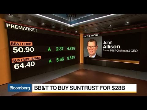 BB&T-SunTrust Deal Economics Are 'Phenomenal,' Former BB&T CEO Says