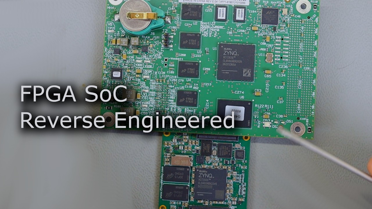 Agilent FPGA SoC PCB Reverse Engineering