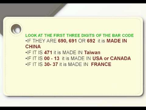 SECRET REVEALED! How to FIND the COUNTRY OF ORIGIN of PRODUCTS