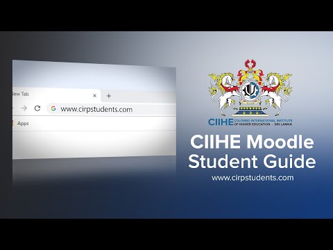 CIIHE Student Moodle Guide