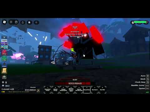 Roblox Elemental Grounds - Abyssal showcase(dark shiny)