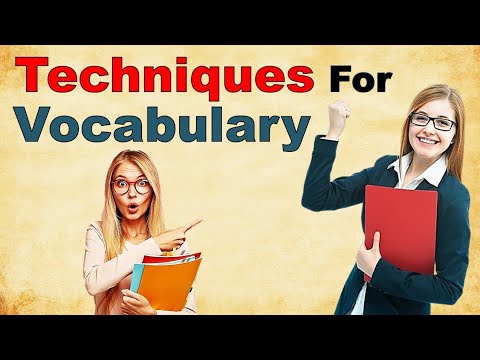 Techniques for vocabulary | Graded Reader | How to improve reading