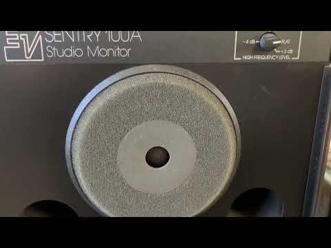 Vtg EV Electro Voice SENTRY 100A Near Field Studio Monitors | Reverb