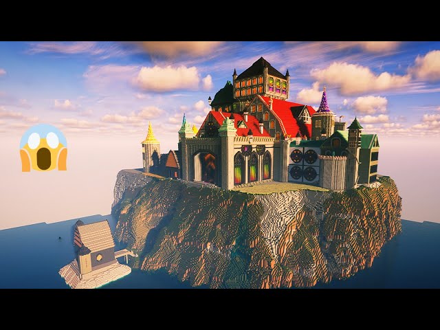 Ocean/Gothic Castle | Minecraft timelapse Minecraft Map