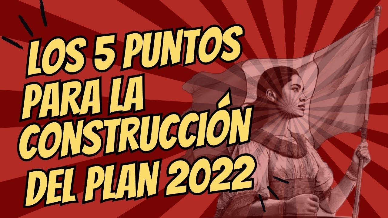 🤩5 Puntos para la Construcción del Nuevo Plan de Estudios😃