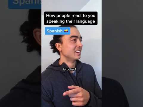 How people react when you speak their language! #polyglot #multilingual #languages #languagelearning