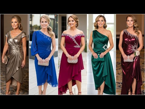 Asymmetrical Mother of The Bride Dresses – Flattering One-Shoulder & High-Low Gown Styles for 2025