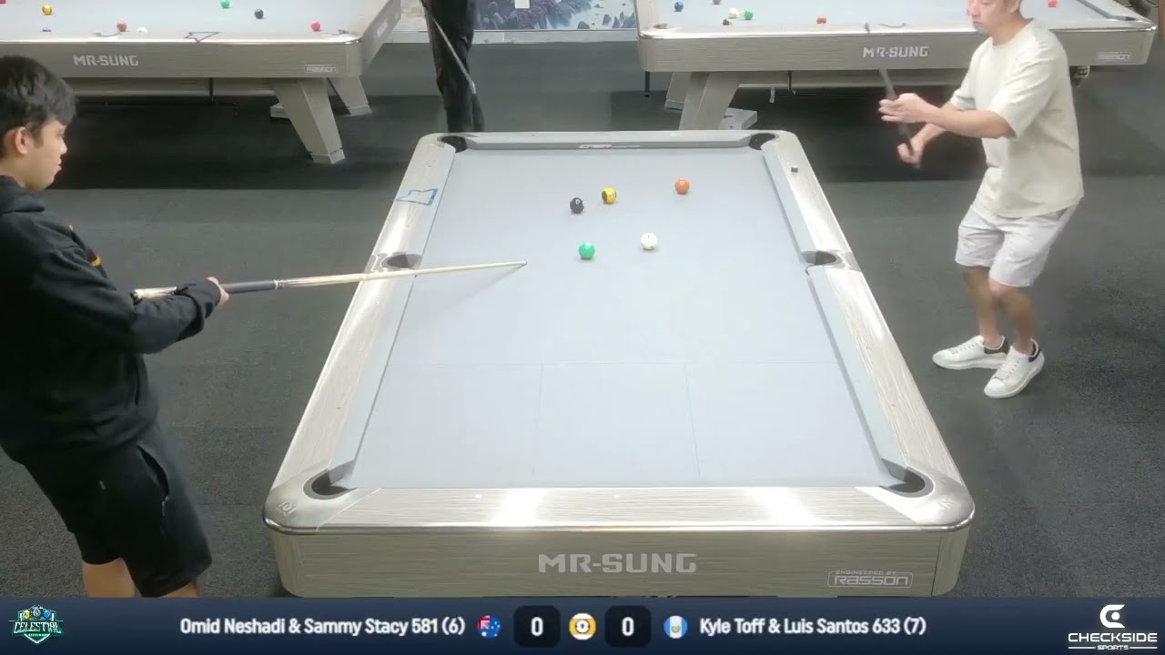 Celestial Billiards Scotch Doubles Tournament #5 Round 1