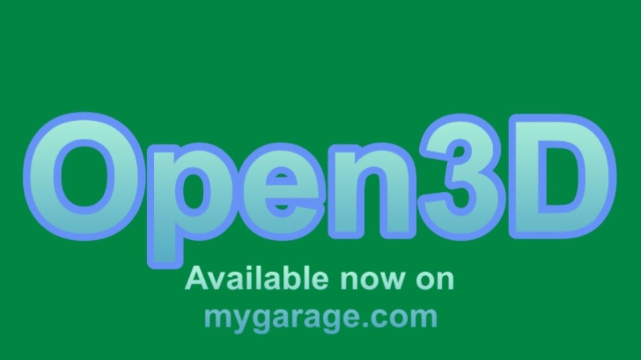 Open3D Launch Trailer