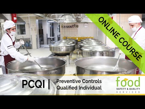 Preventive Controls for Human Food - Online Course | Food Safety & Quality Services, LLC