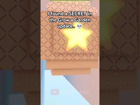 SECRET In Grow a Garden UPDATE π #roblox #growagarden #update #secret #funny #memes #shorts