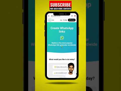 Create Short Link for Your WhatsApp