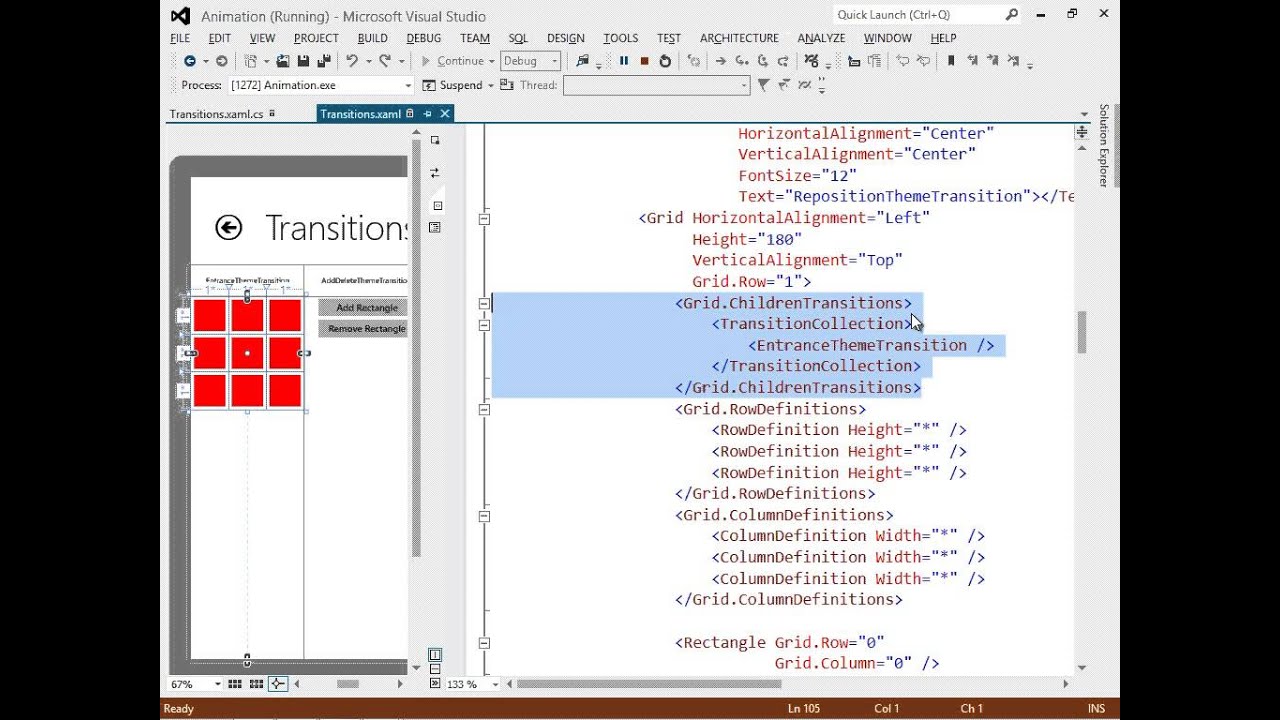 Windows 8 Applications Using XAML: Animations (Full Tutorial)