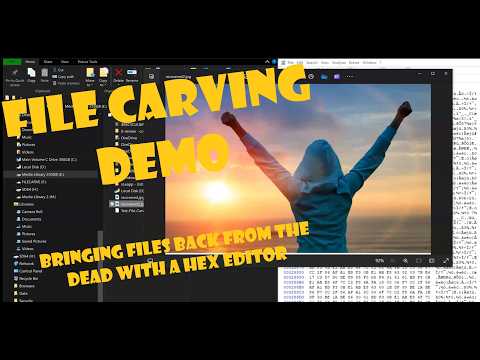 File Carving Demo - Bringing Files Back From the Dead with a Hex Editor