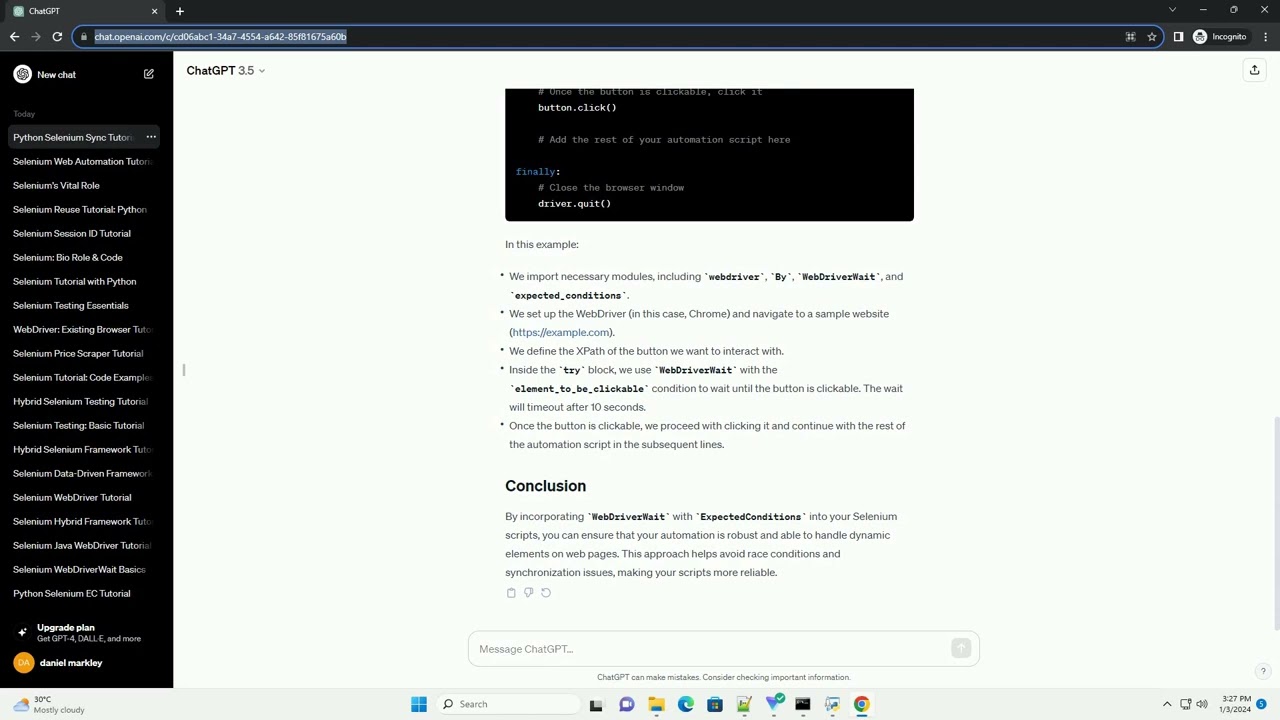 python selenium wait until expected conditions