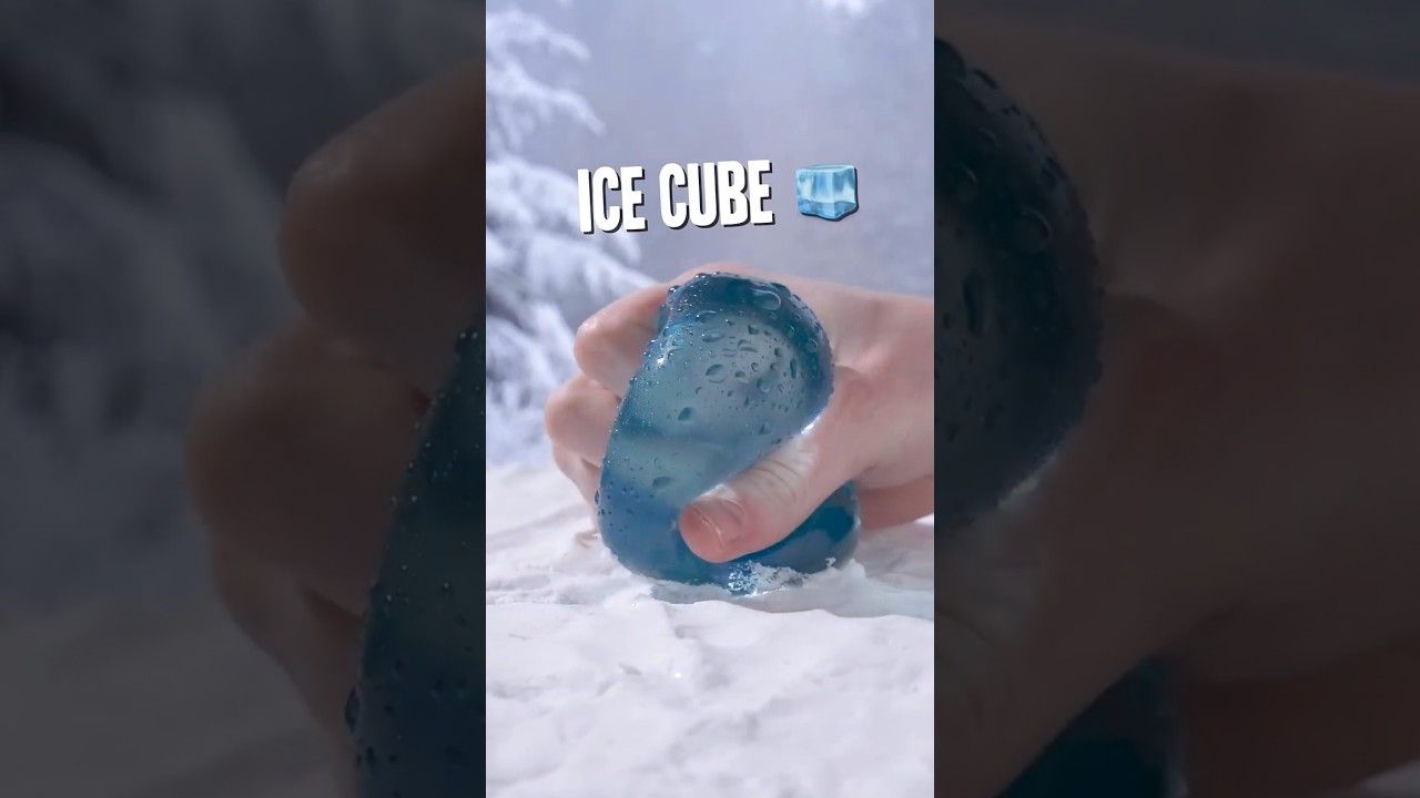 Ever Squished An Ice Cube?