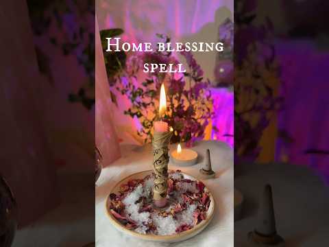 Home blessing spell #witchcraft