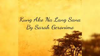 Kung ako na lang sana lyrics - repmserl