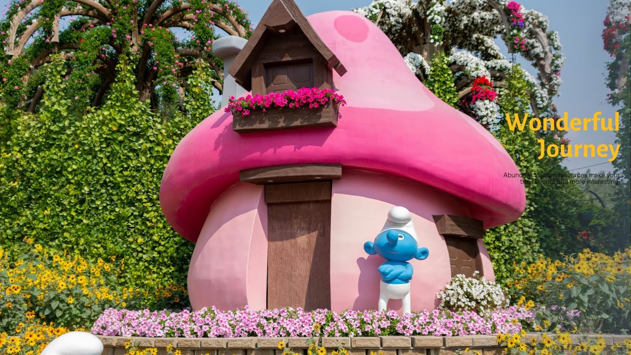 Dubai Miracle Garden 2025 | World’s Largest Natural Flower Garden 🌸✨