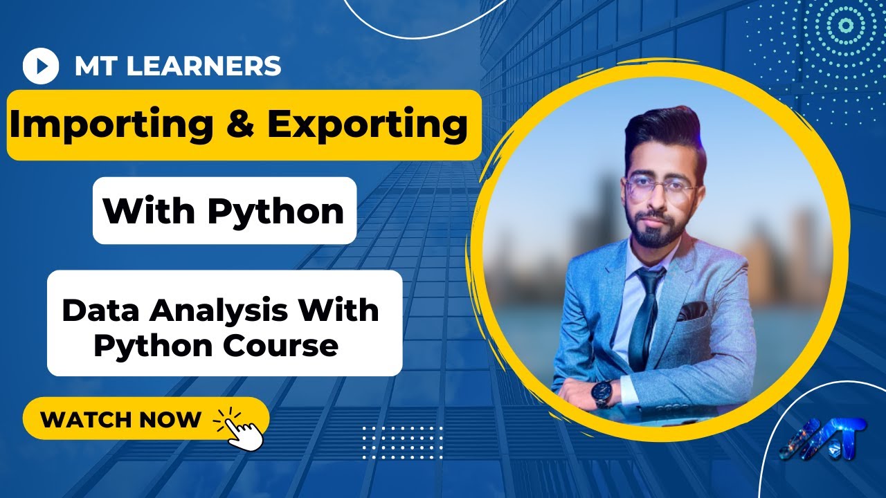 Importing and Exporting Data in Python - Tutorial #2 - Data Analysis with Python