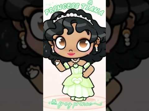 PRINCESS TIANA AND THE FROG ALL CHARACTERS | AVATAR WORLD #avatarworld #tocaboca #pazu #parati #art