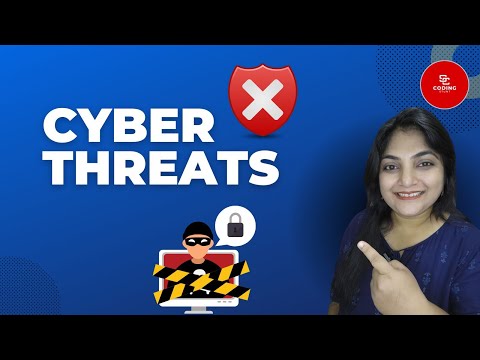 #7 - Cyber Threats | Types Of Cyber Attacks | Cyber Security Tutorial Series@CodingStuntsOfficial