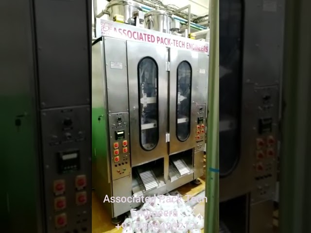 Drinking Water Packing Machine - Automatic Bottle Rinsing Filling And ...