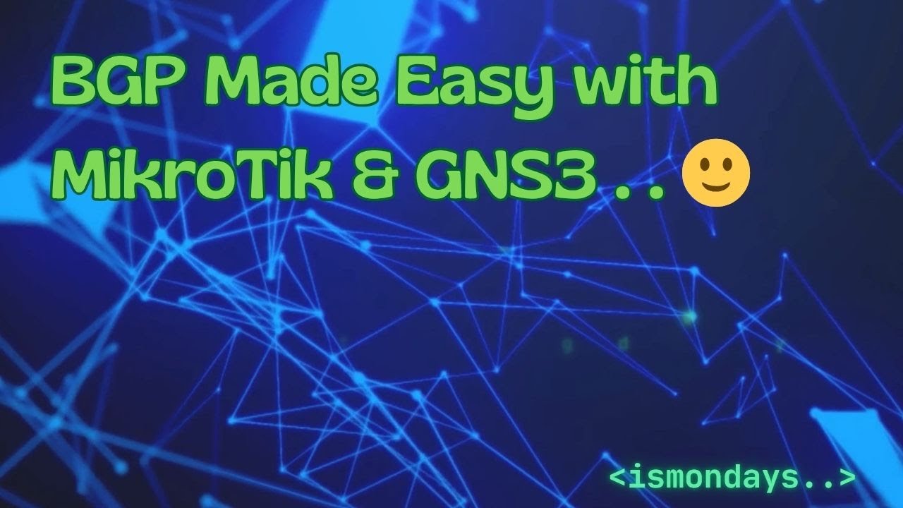 MikroTik BGP Tutorial for Beginners | GNS3 Network Lab