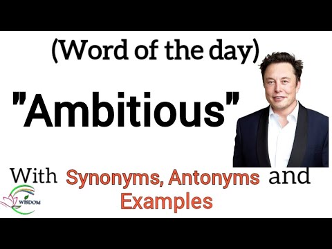 meaning of Ambitious | Ambitious meaning in hindi