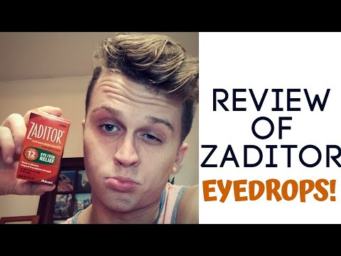 Zaditor Allergy Eyedrops - Review and Testing!