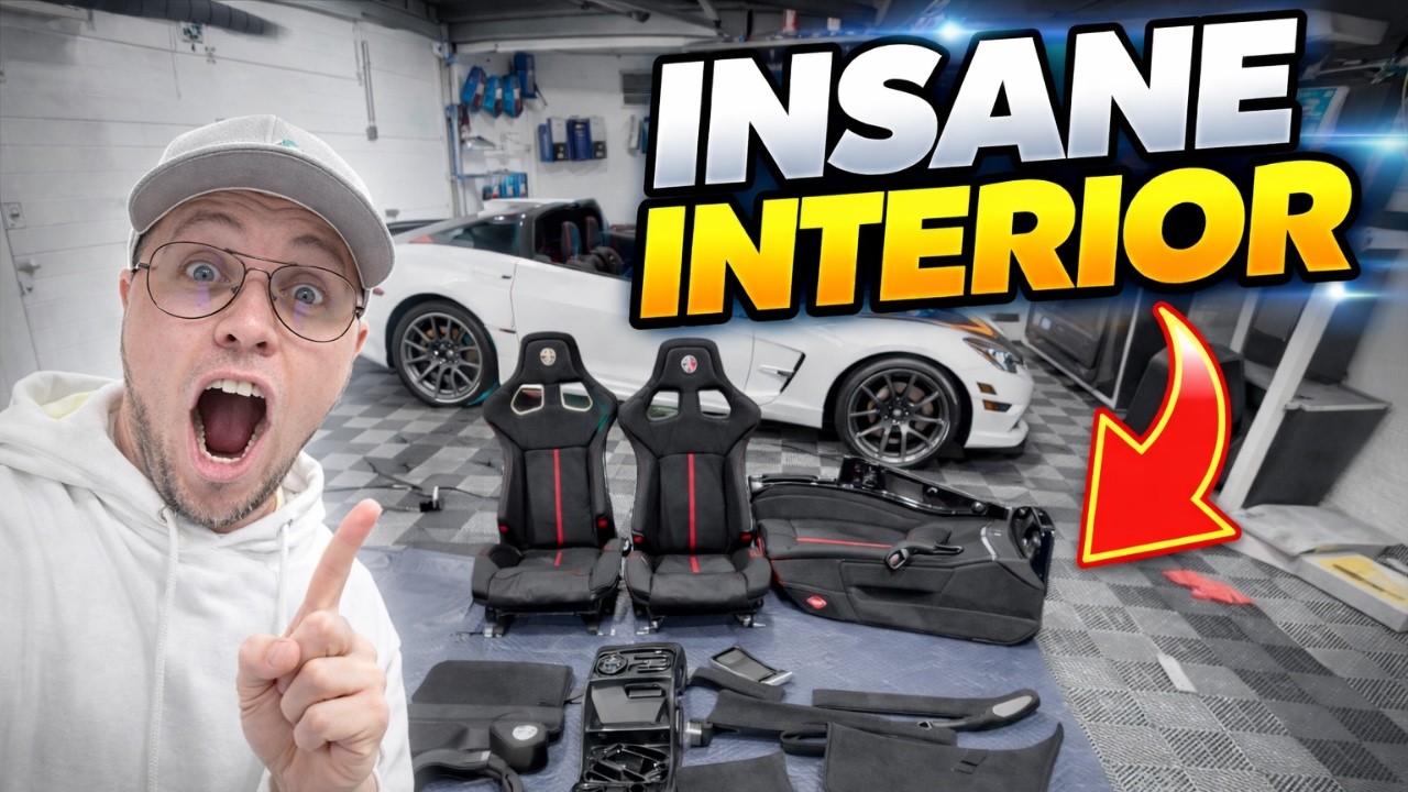 My Corvette Just Got a FULL Alcantara Interior… This Changed Everything