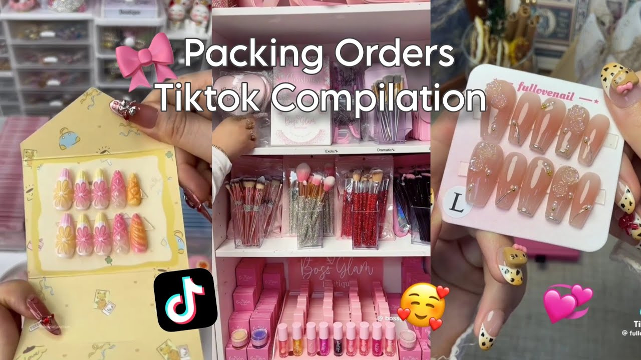 Packing Orders Tiktok Compilation✨💅🏻