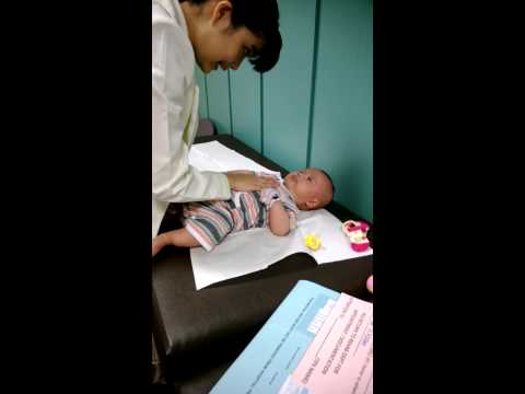 Jaden checks up at KK hospital on 26 09 2013