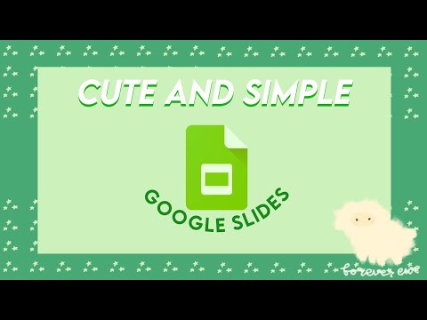 How to Make Simple & Cute Google Slides [includes template]