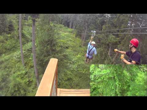Zipline on Camano Island!