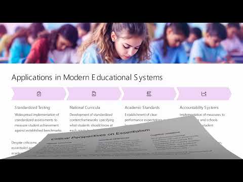 Theory of #Essentialism in #educationalphilosophy